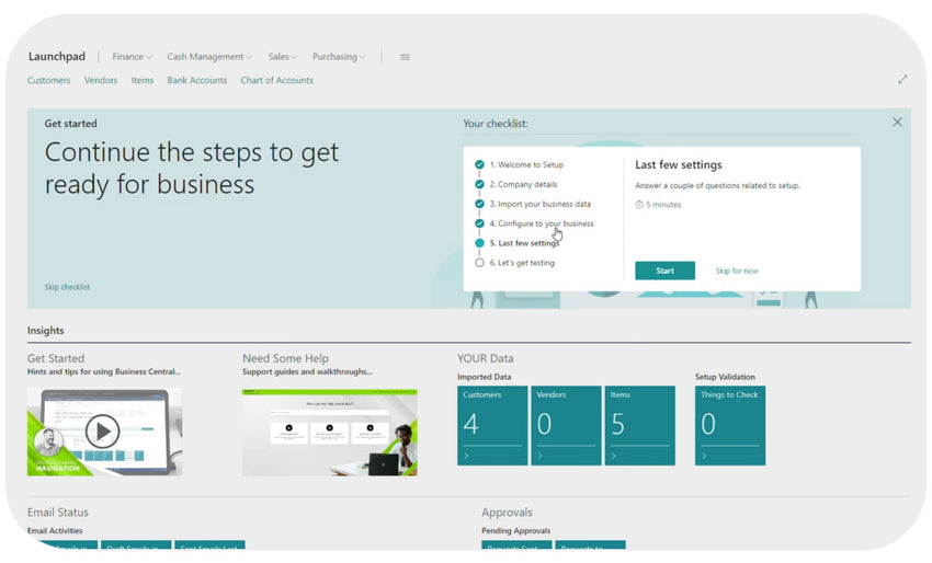 Launchpad™ - The self-guided Microsoft Business Central subscription